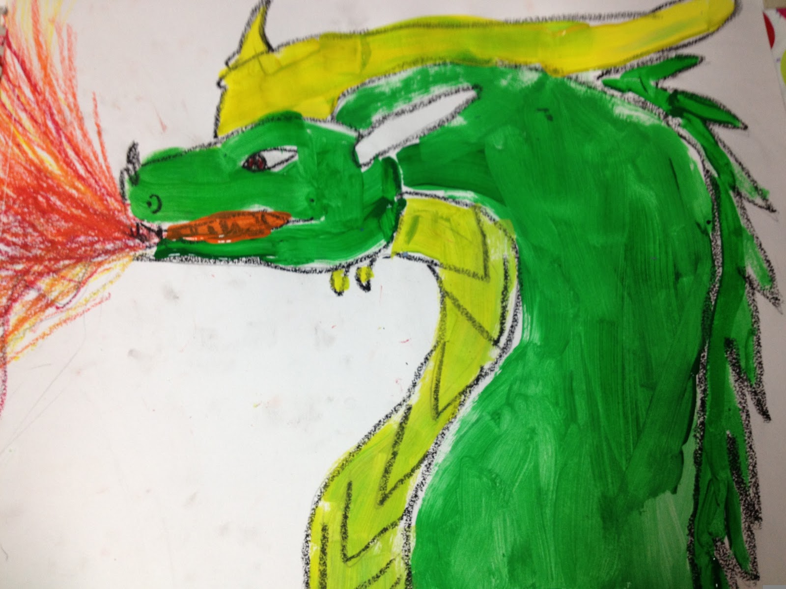 Artfully Me: Dragon, Unicorn and Castle Art Projects